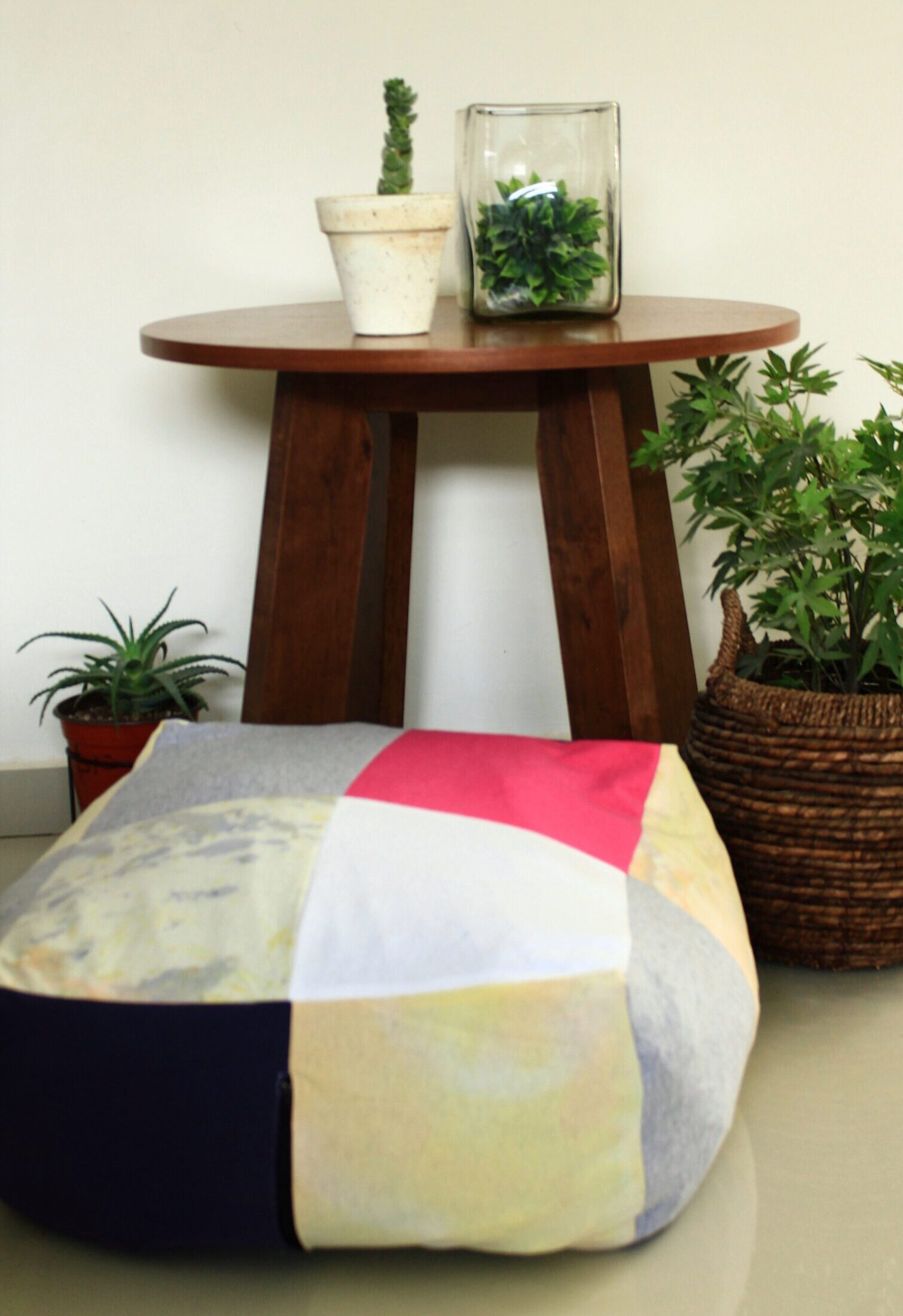 How To Make Your Own Pouffe Using Old Clothes - Our Fashion Garden