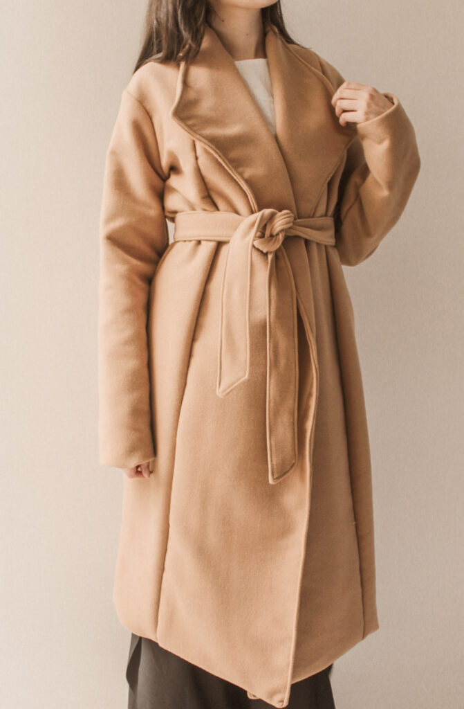 Wrapping Coat Tutorial - Our Fashion Garden