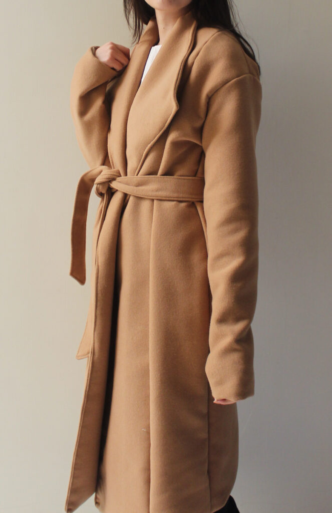 Wrapping Coat Tutorial - Our Fashion Garden