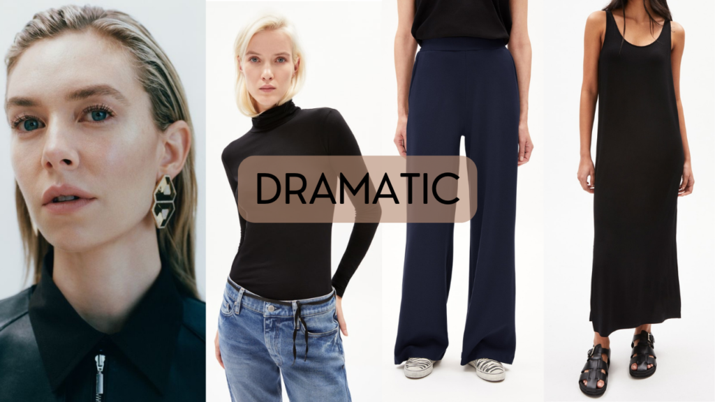 The Dramatic Kibbe Body Type: The Most Complete Guide - Our Fashion Garden