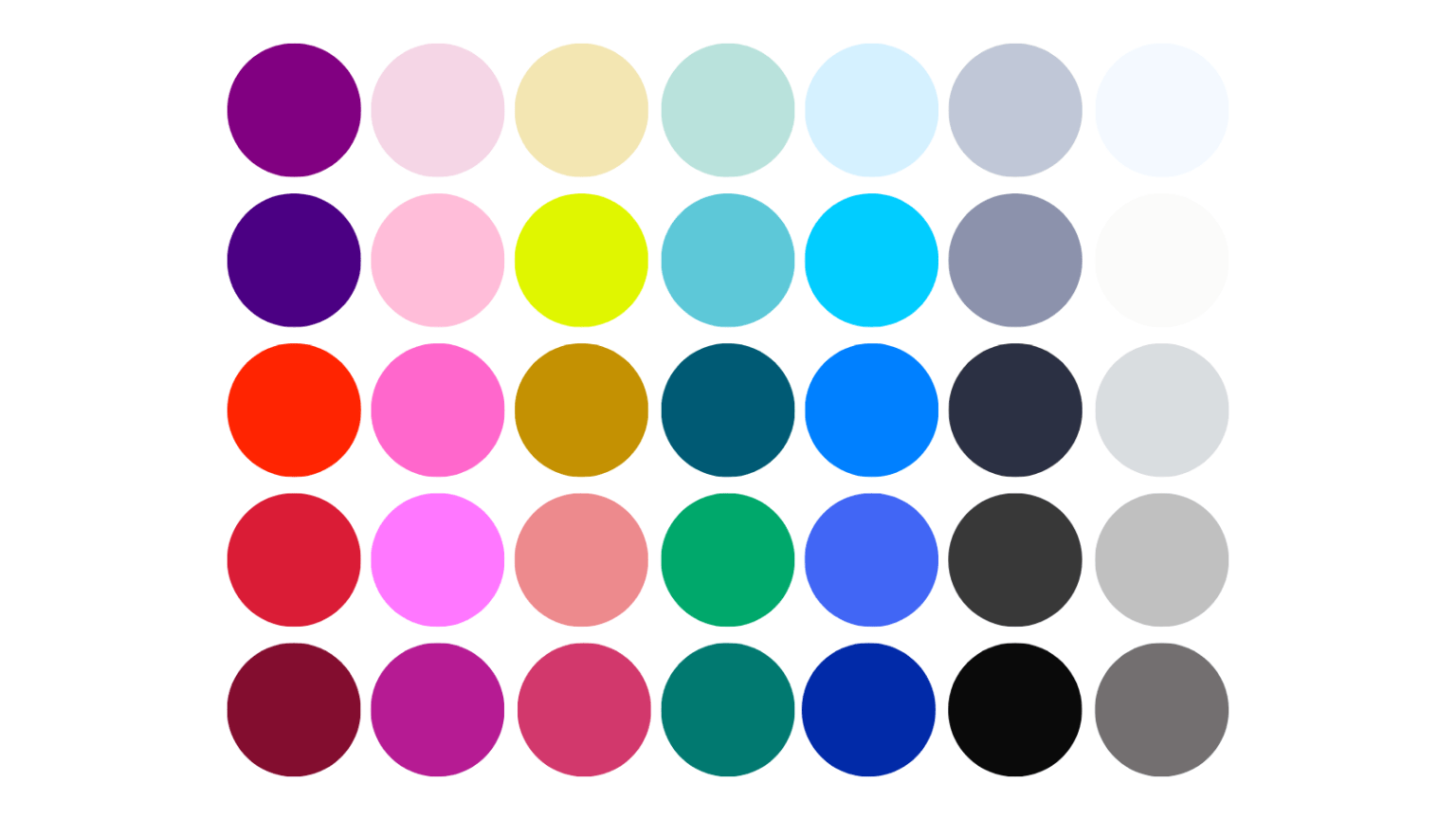 the ultimate winter seasonal color guide -find your ideal color blend ...