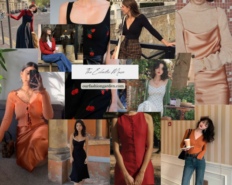 The Eclectic Muse – Gamine, Classic and Romantic Essence Blend - Our Fashion Garden