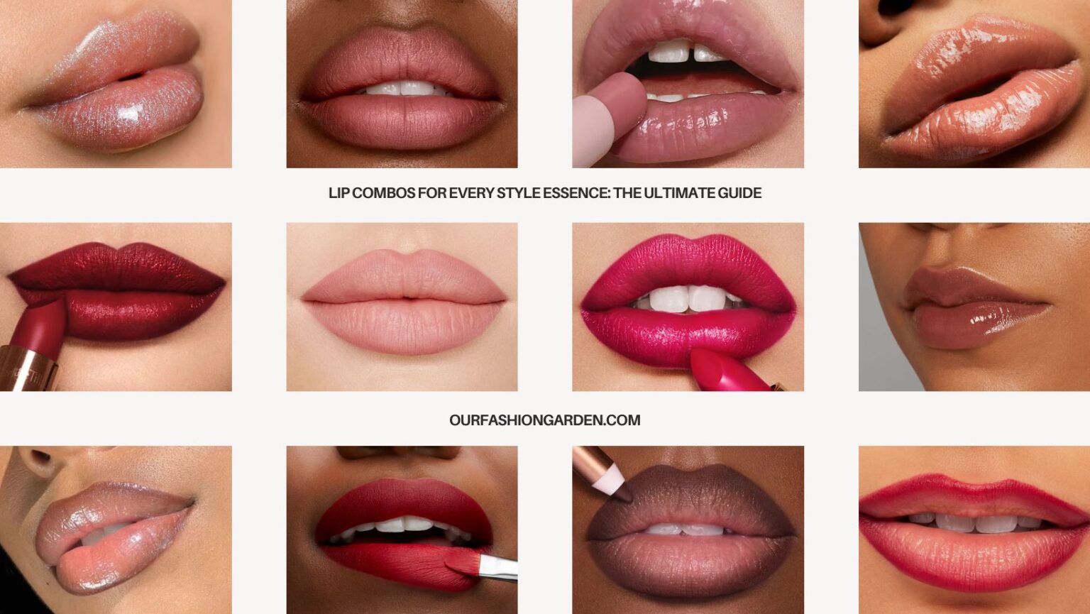 Lip Combos for Every Style Essence: The Ultimate Guide