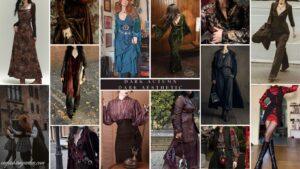 How to Dress Dark According to Your Autumn Palette