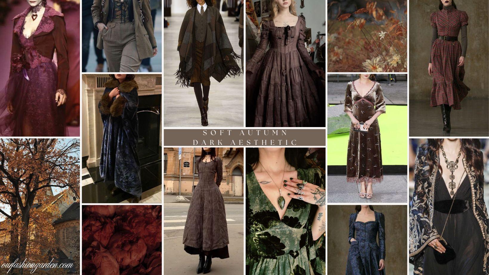 How to Dress Dark According to Your Autumn Palette