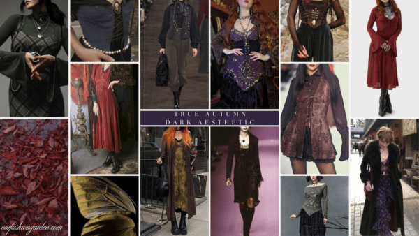 How to Dress Dark According to Your Autumn Palette